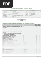FSSAI-Audit-Checklist | PDF | Audit | Food Safety