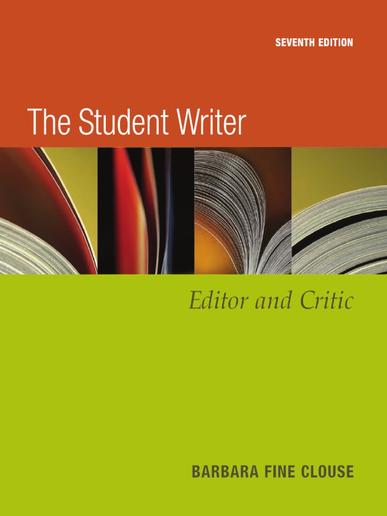 The Student Writer 7th Edition 2006 PDF | PDF | Verb | Pronoun