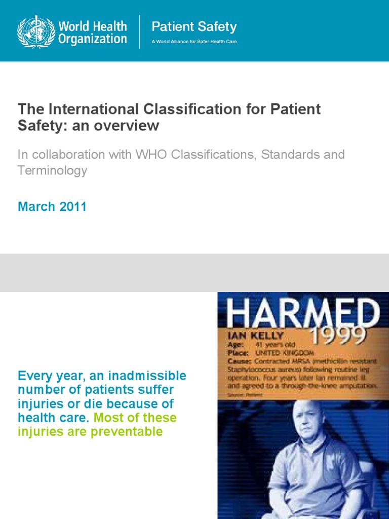 The International Classification For Patient Safety: An Overview | PDF ...
