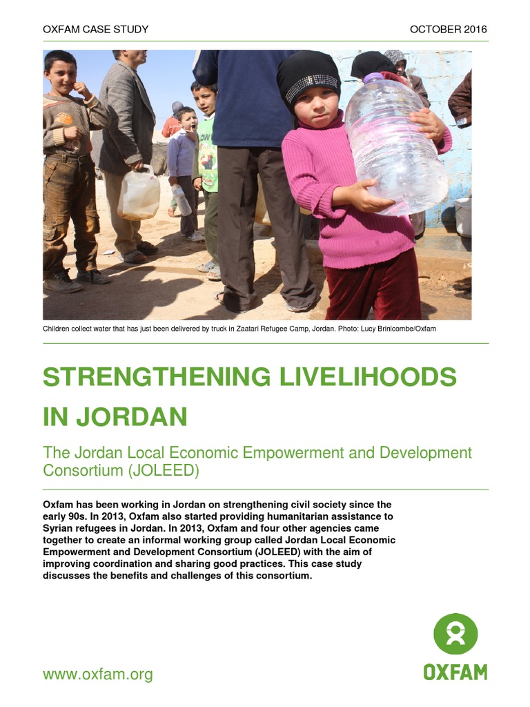 Strengthening Livelihoods in Jordan: The Jordan Local Economic ...