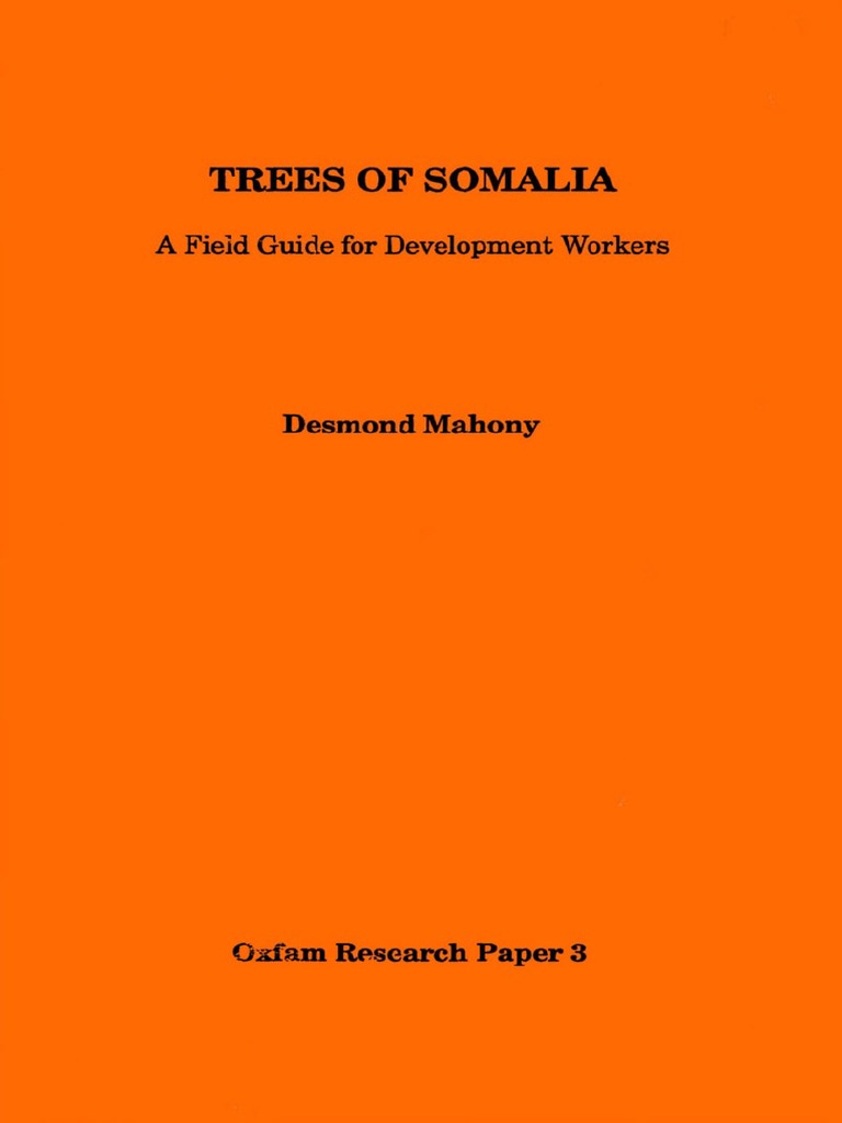 Trees of Somalia: A Field Guide For Development Workers | PDF | Trees ...