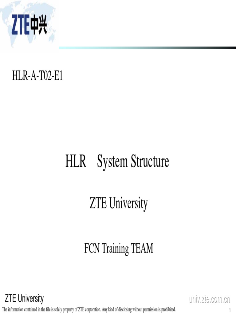 HLR System Structure Overview | PDF | Databases | Server (Computing)