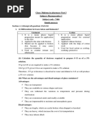 UPSC Drug Inspector Syllabus | PDF | Pharmacy | Drugs