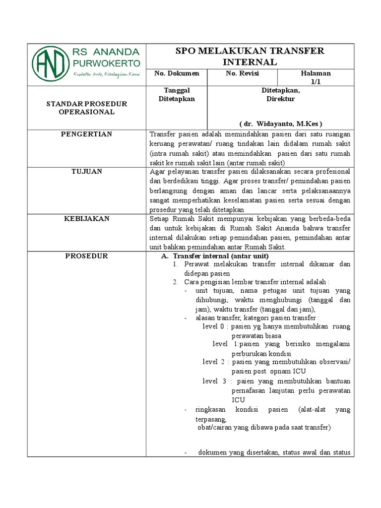 Spo Transfer Internal | PDF