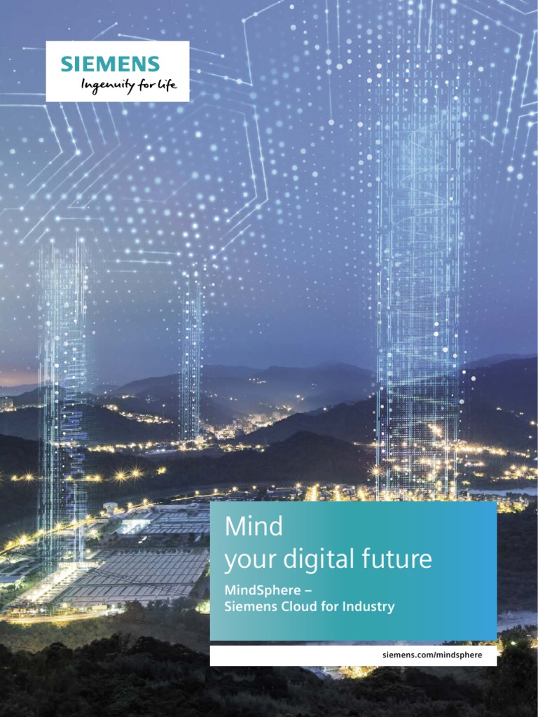 Brochure Mindsphere Mind Your Digital Future | PDF | Cloud Computing | Analytics