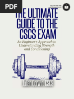 NASM-CPT6 Exam Study Guide | PDF | Skeletal Muscle | Pelvis