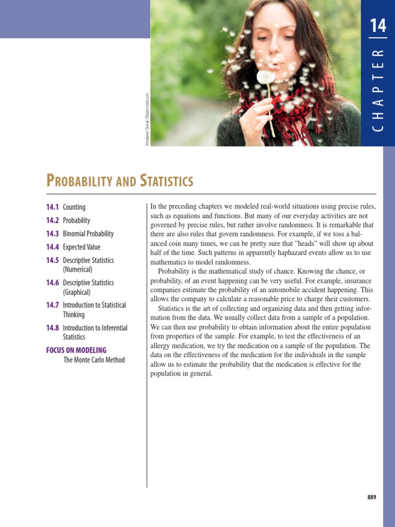 ProbabilityAndStatistics PDF | PDF | Statistics | Randomness