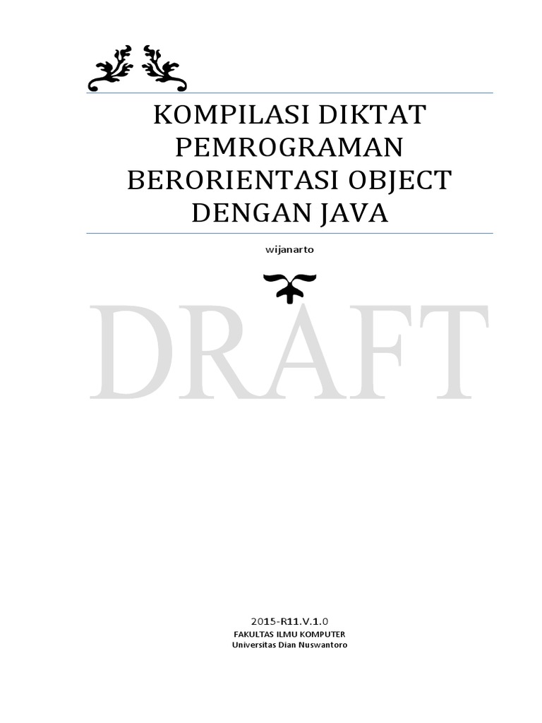 Diktat PBO 2015 | PDF