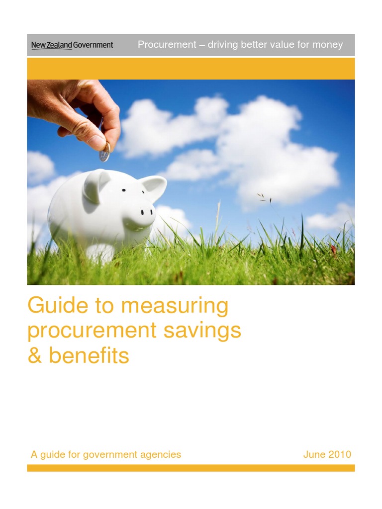 Guide to Measuring Procurement Savings | Procurement | Consumer Price Index