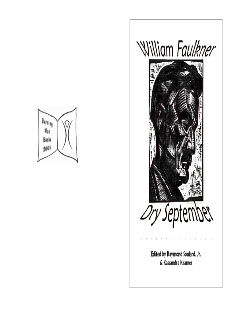 Dry September (Short Story) by William Faulkner | PDF