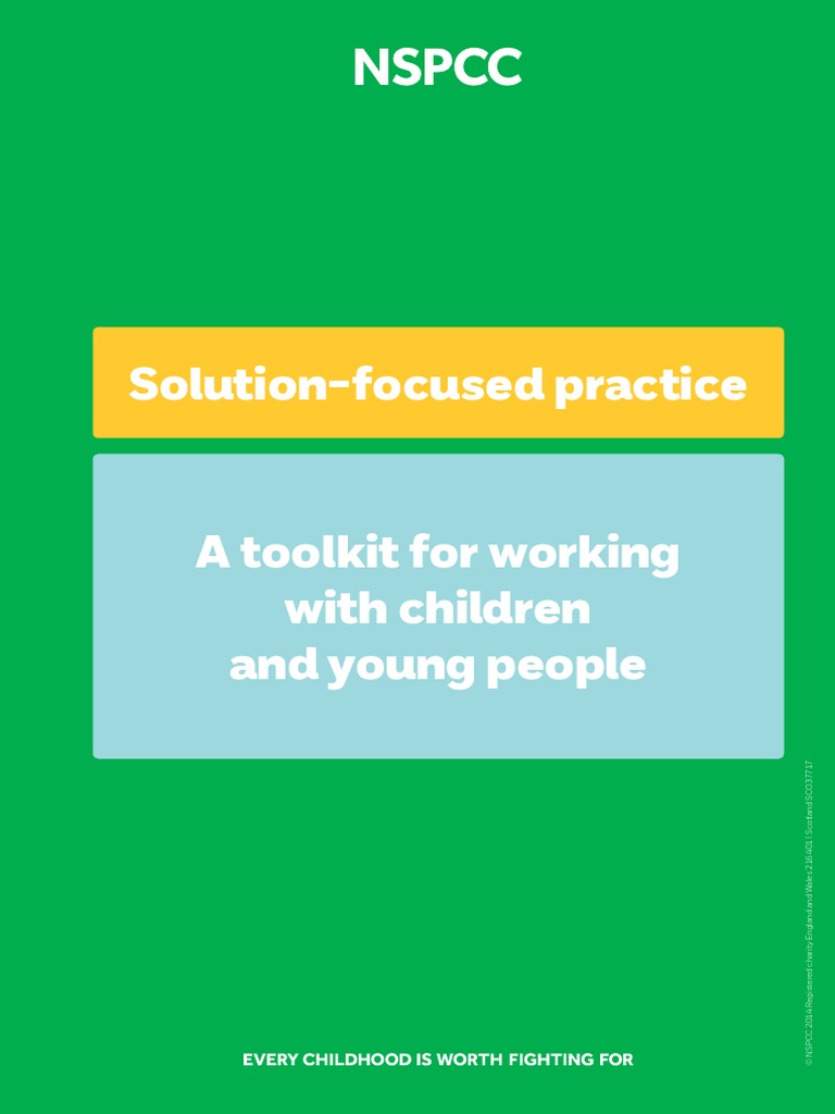 Solution Focused Practice Toolkit | Download Free PDF | Solution ...