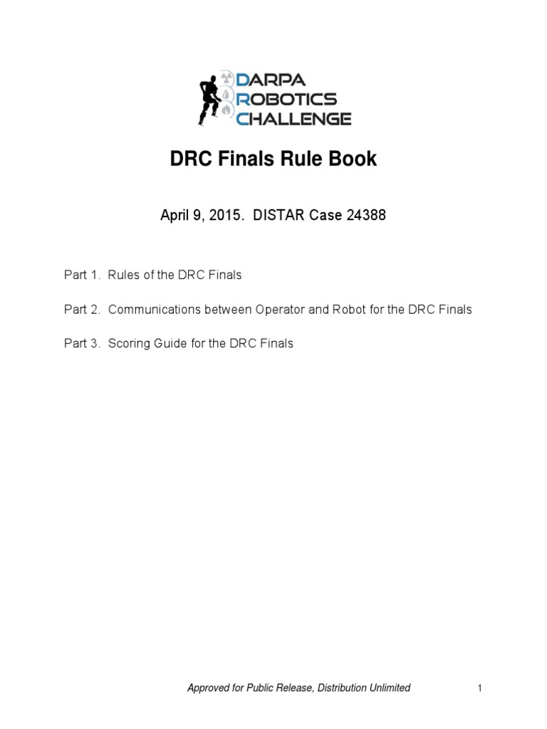2015 04 09 DRC Finals Rule Book Distar 24388 | PDF | Ip Address ...