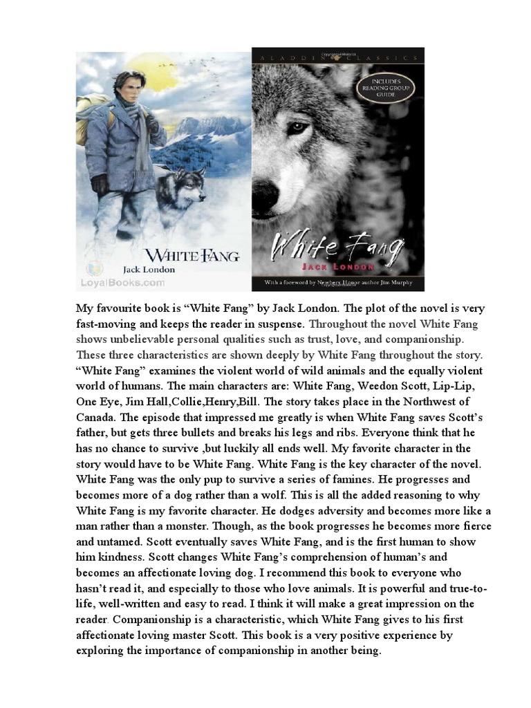 White Fang by Mark Twain | PDF