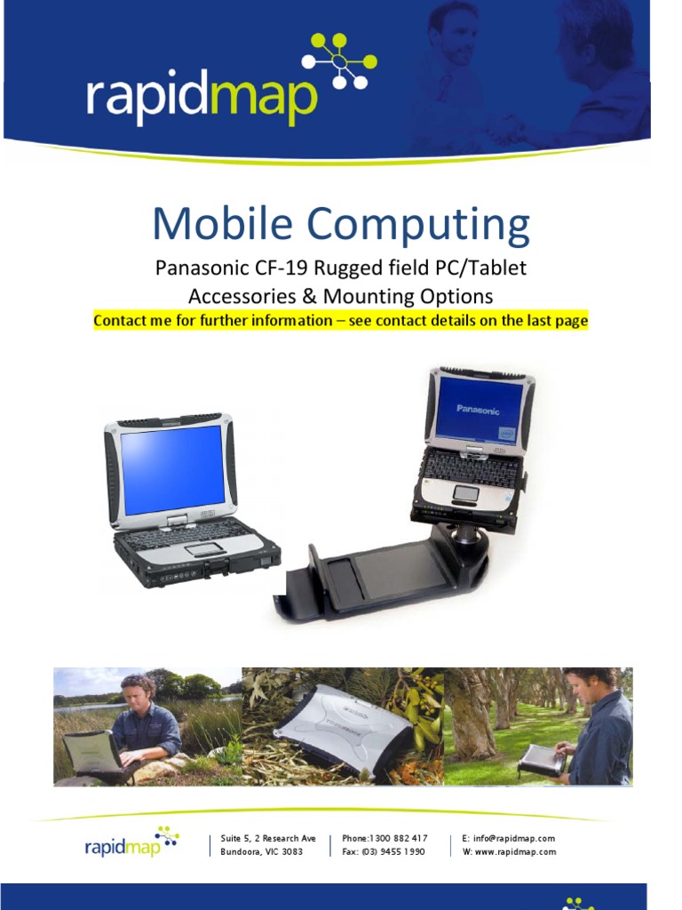 Mobile Computing CF-19 Overview, Accessories & Mounting Options | PDF | Portable Computers ...