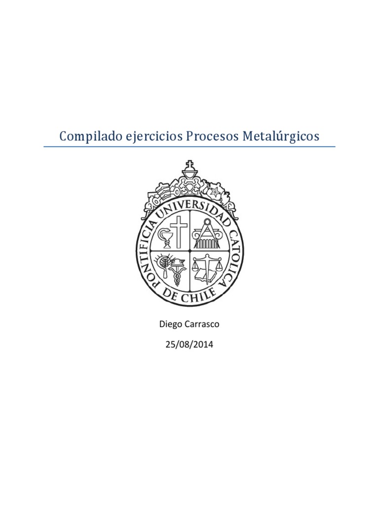 Compilado Procesos Metalúrgicos | PDF | Cobre | Hierro