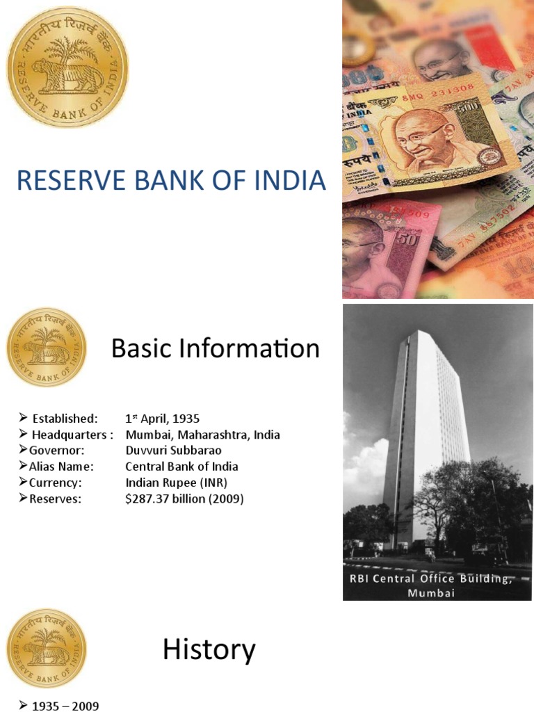 Reserve Bank of India | PDF | Reserve Bank Of India | Banks