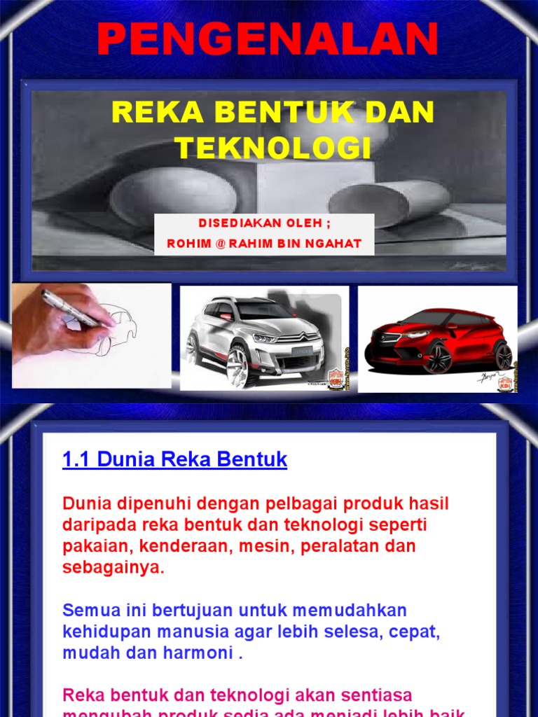Ting. 1 Definisi, Elemen, Prinsip RBT | PDF