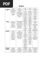 Team Building Activity Rubrics | PDF | Rubric (Academic) | Physical ...