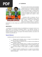 Triptico de La Tolerancia | PDF | Tolerancia | Política (general)
