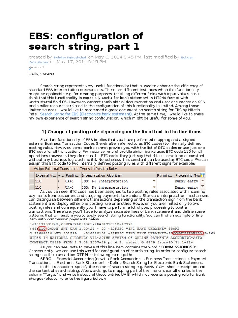 Ebs | PDF | String (Computer Science) | Payments