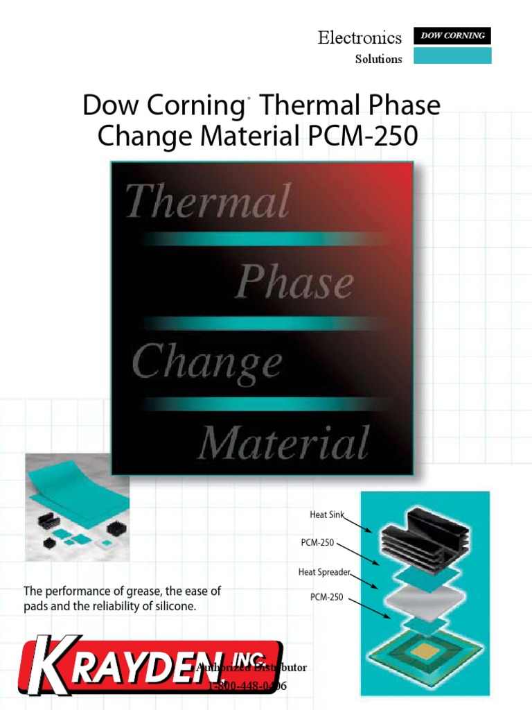 Dow Thermal Phase Change | Electrical Resistance And Conductance ...