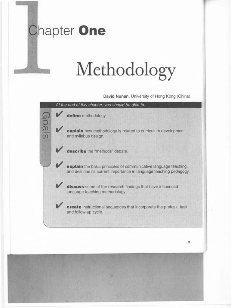 Nunan Chapter 1 Tefl PDF | PDF