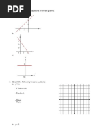 Year 8 Maths Exam Booklet Algebra Questions | PDF | Mathematics | Algebra