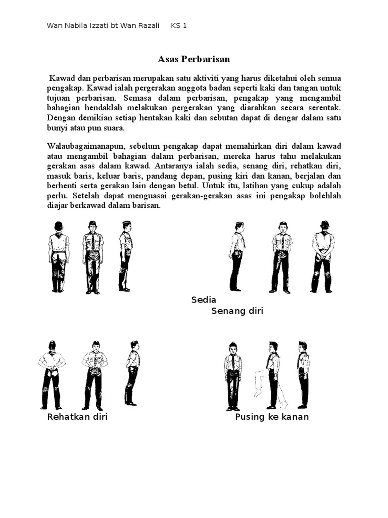 Asas Perbarisan | PDF