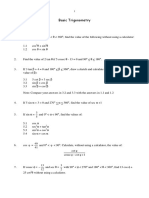 Trigonometric Identities Revision Booklet | PDF