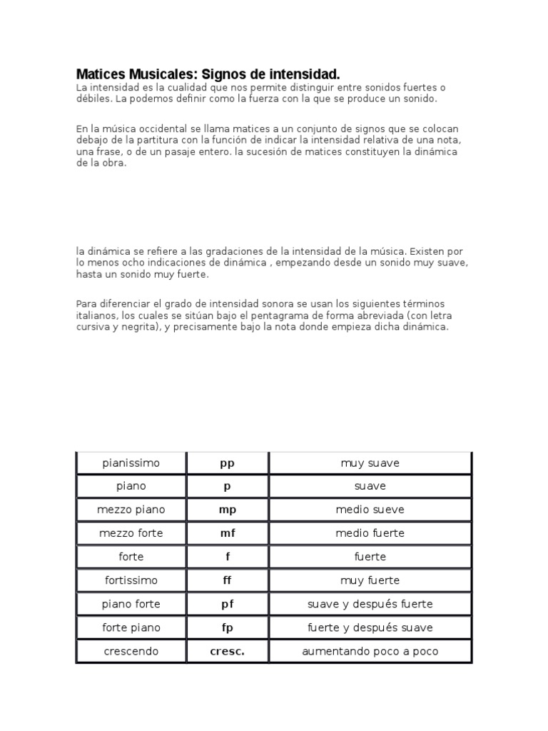 Matices Musicales | PDF | Ocio | Notación