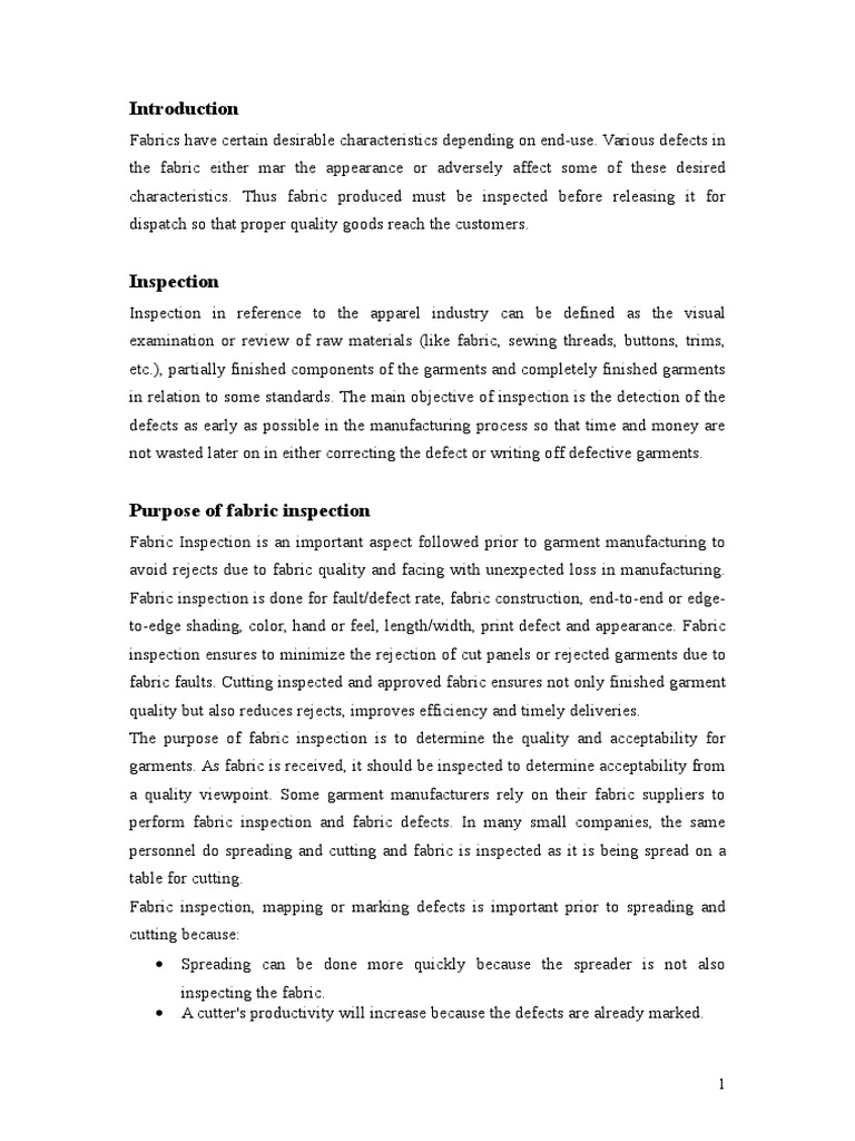 Fabric Inspection System | PDF | Knitting | Yarn