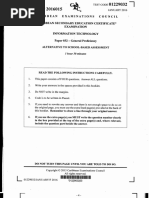 Complete IT SBA 2024-2025 | PDF | Spreadsheet | Databases