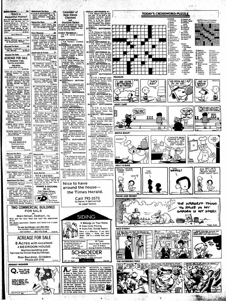 Newspaper Strip 19790828 | PDF