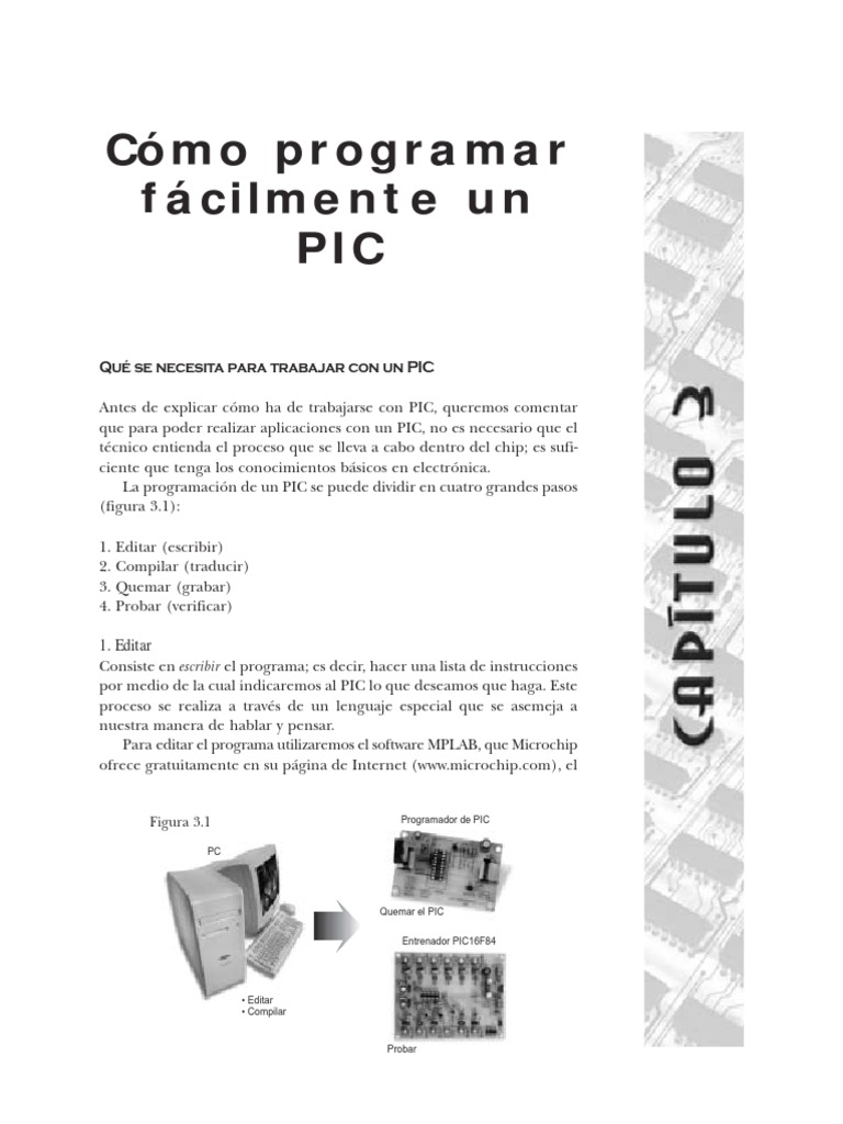 Como Programar Un Pic | PDF | Programación de computadoras | Programa ...