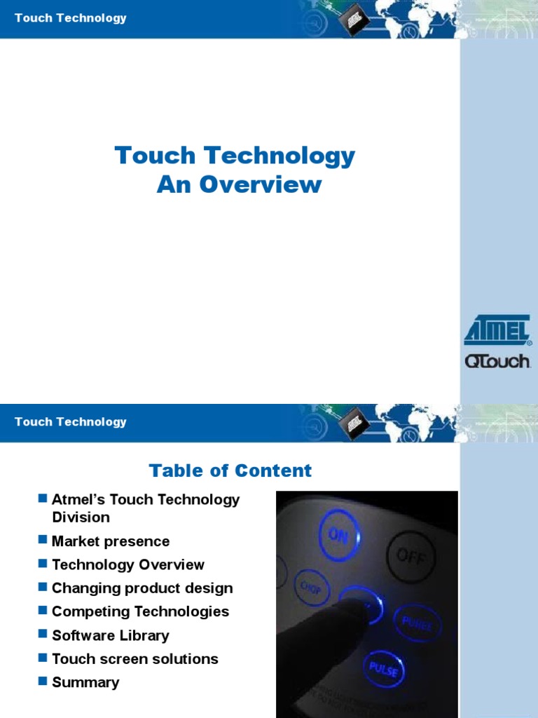 Capacitive Touch | PDF | Touchscreen | Capacitor