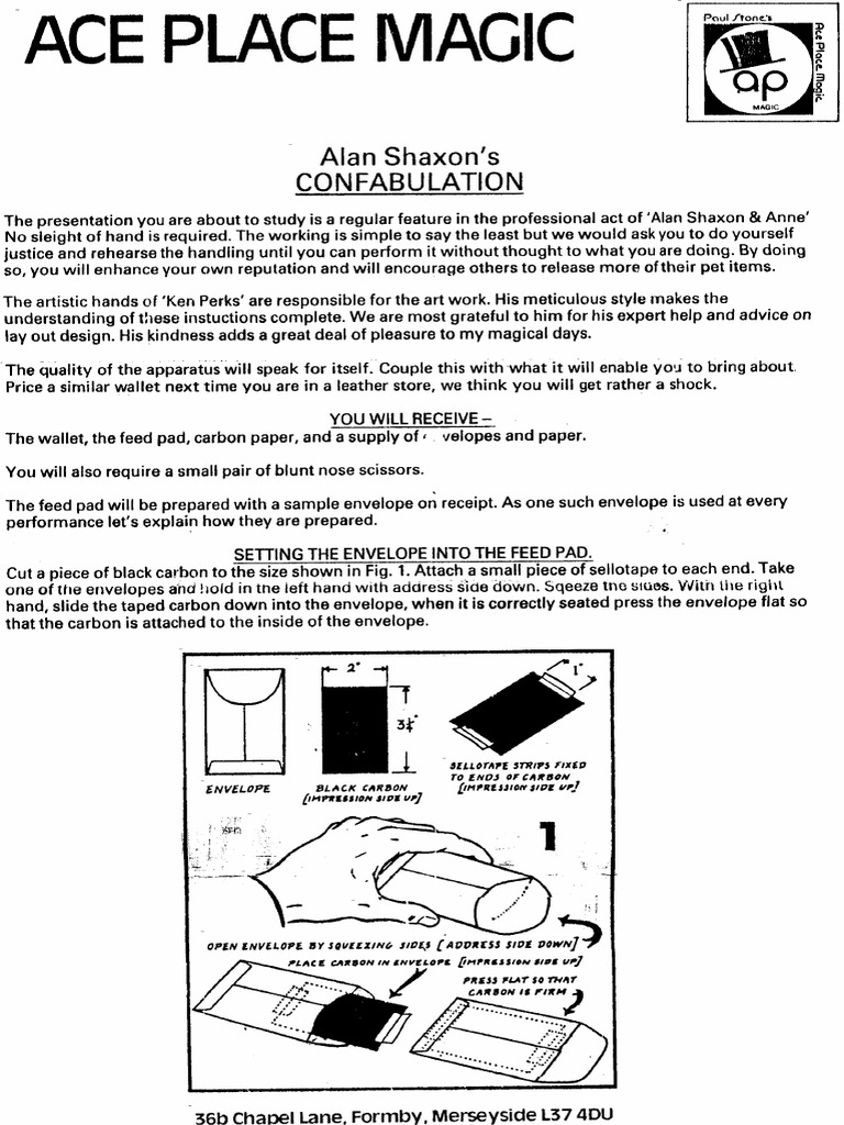 Alan Shaxon Confabulation | PDF