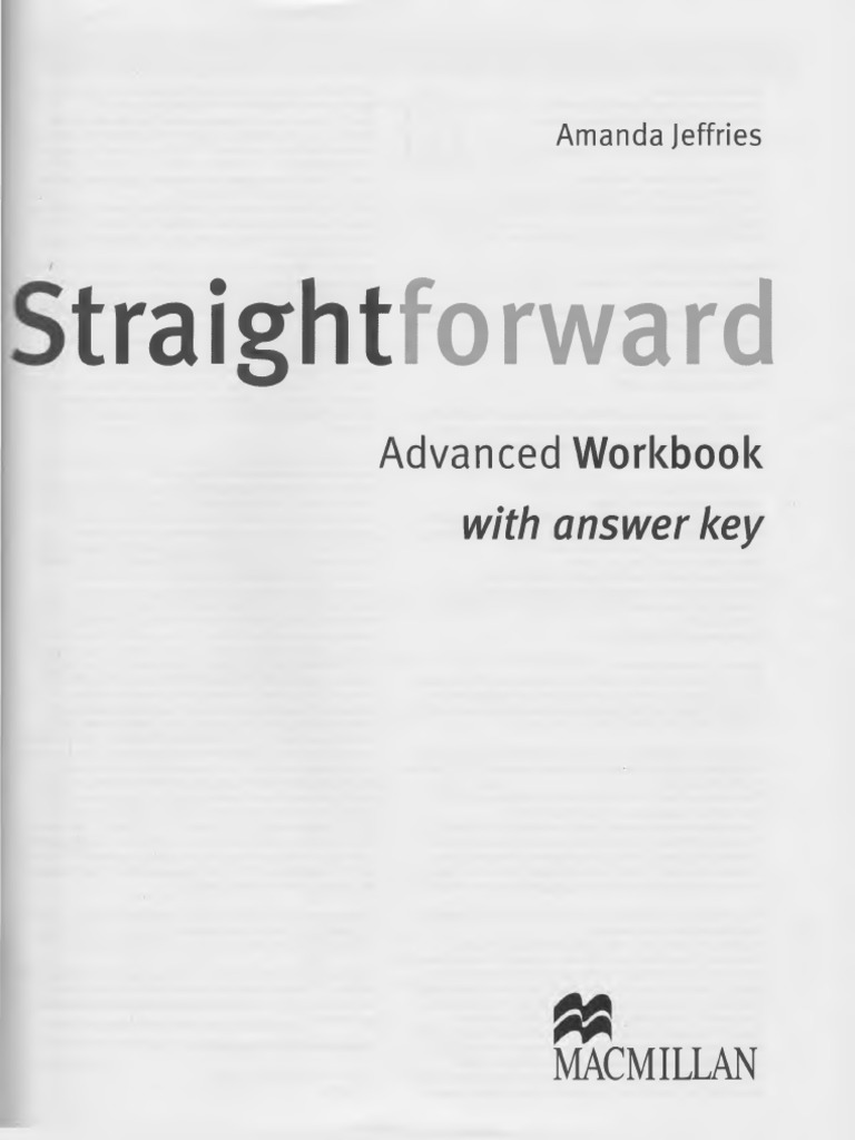 Straightforward Advanced WB | PDF | Odor | Verb