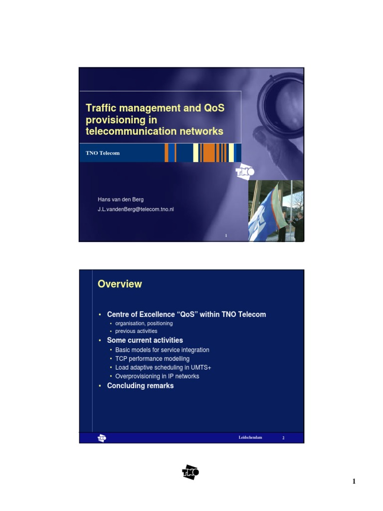 Trafficmanagement and QoS | PDF | Quality Of Service | Network Architecture