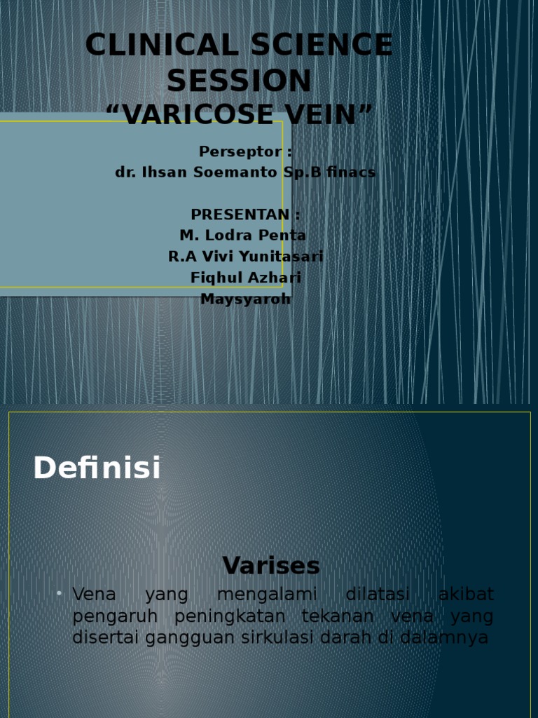 Panduan Lengkap Varises Vena Tungkai | PDF