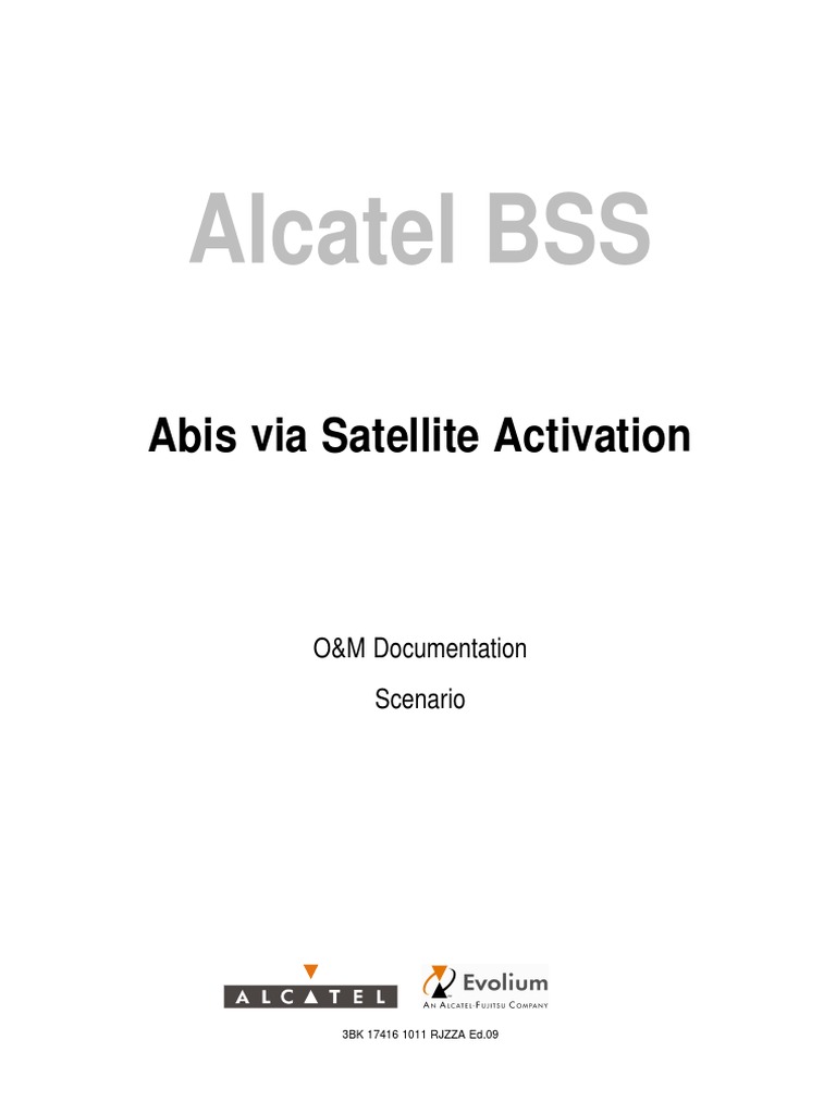 Abis Via Satellite Activation | PDF | General Packet Radio Service ...