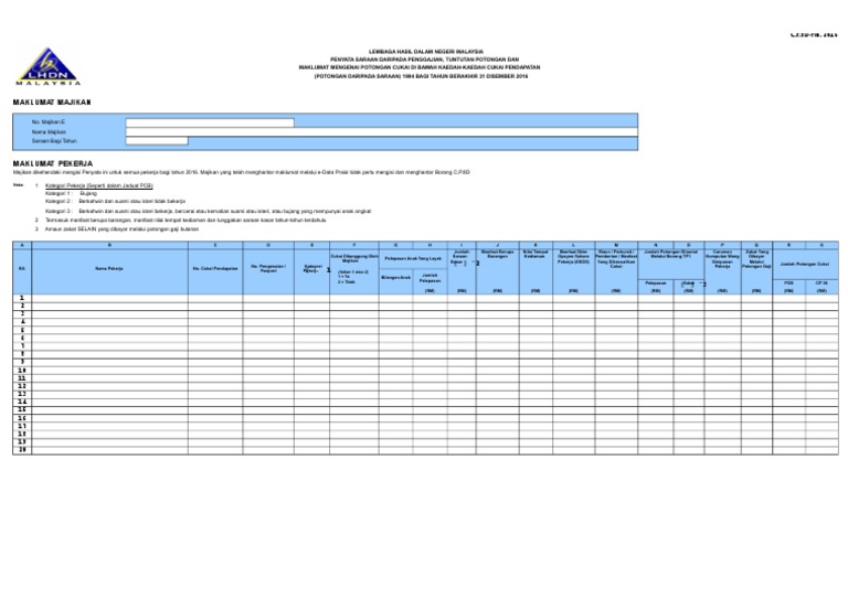 Format CP8D 2016 1 | PDF