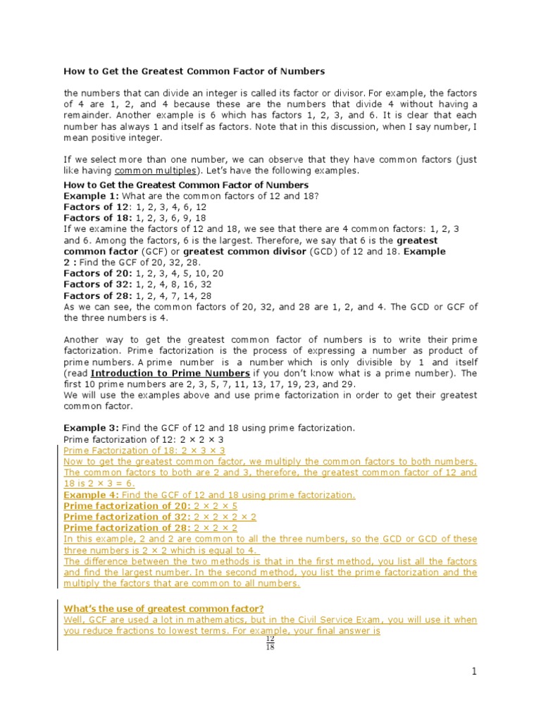 CS Math Reviewer | PDF | Fraction (Mathematics) | Division (Mathematics)