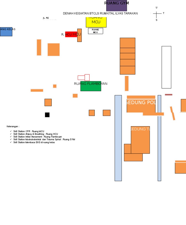 Ruang MCU HCU: Gedung Poli | PDF