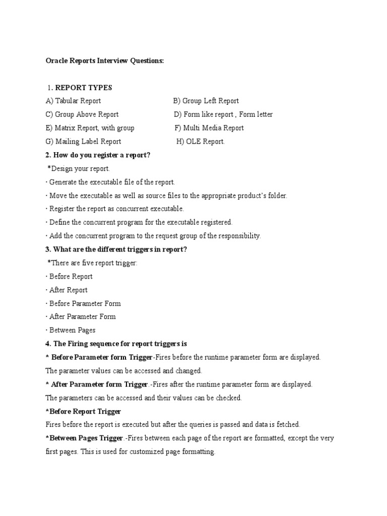 Oracle Reports and XML Publisher | PDF | Parameter (Computer Programming) | Pl/Sql