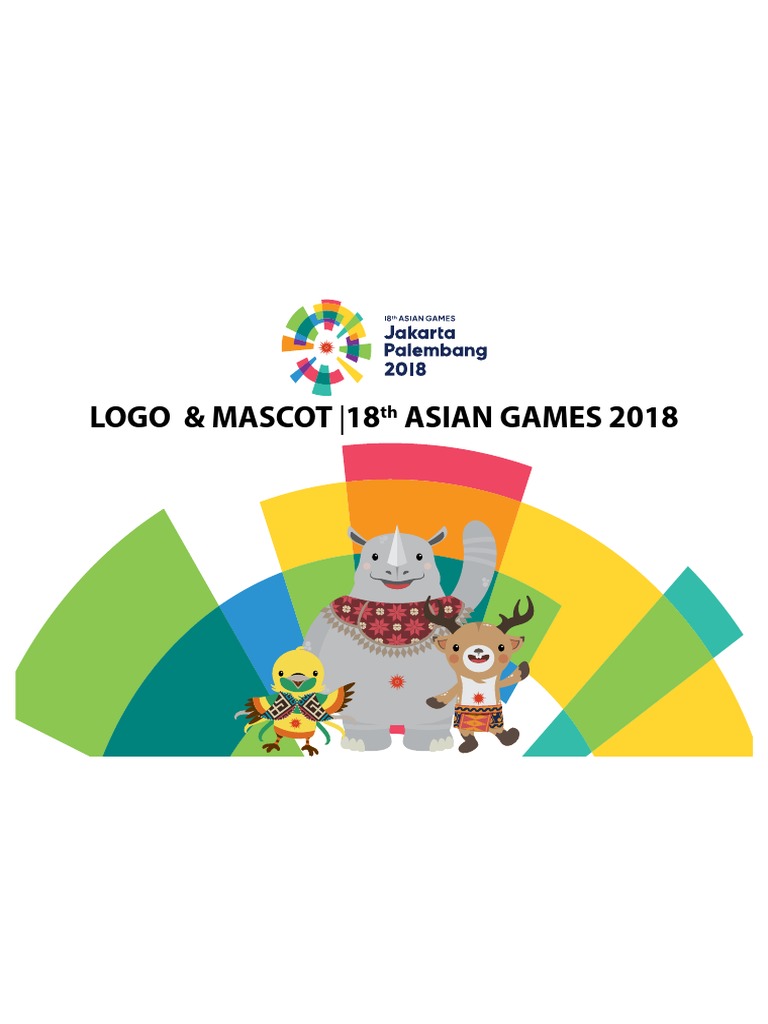 Logo Dan Maskot Asian Games 2018 | PDF | Logos | Jakarta