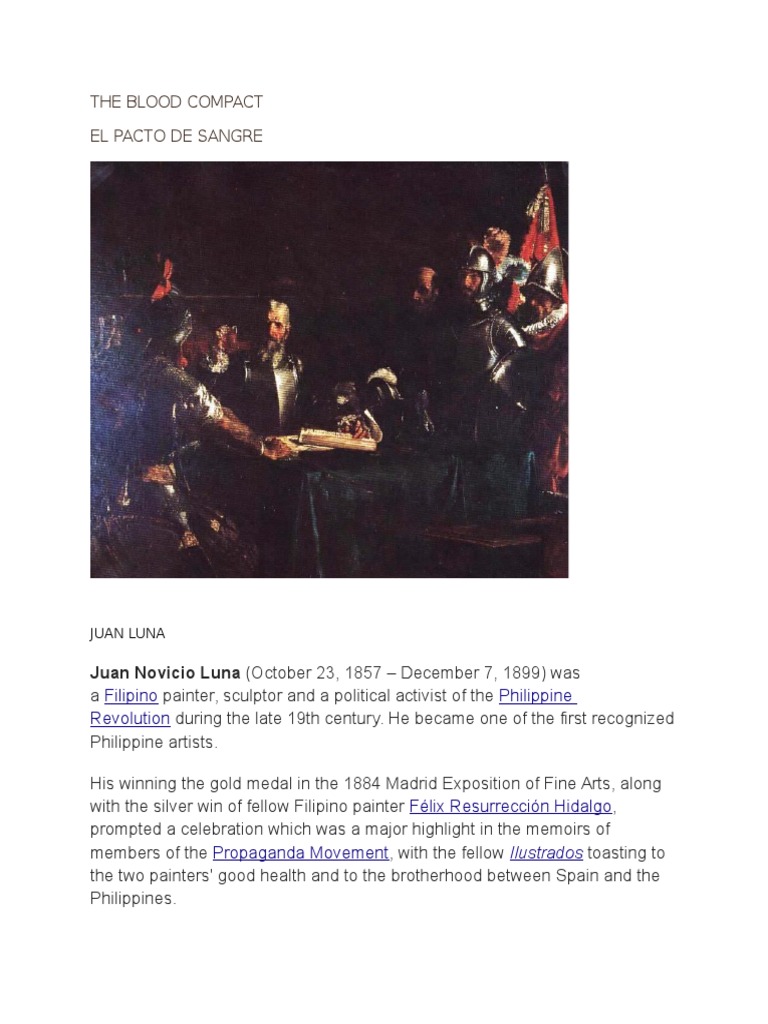 The Blood Compact | PDF