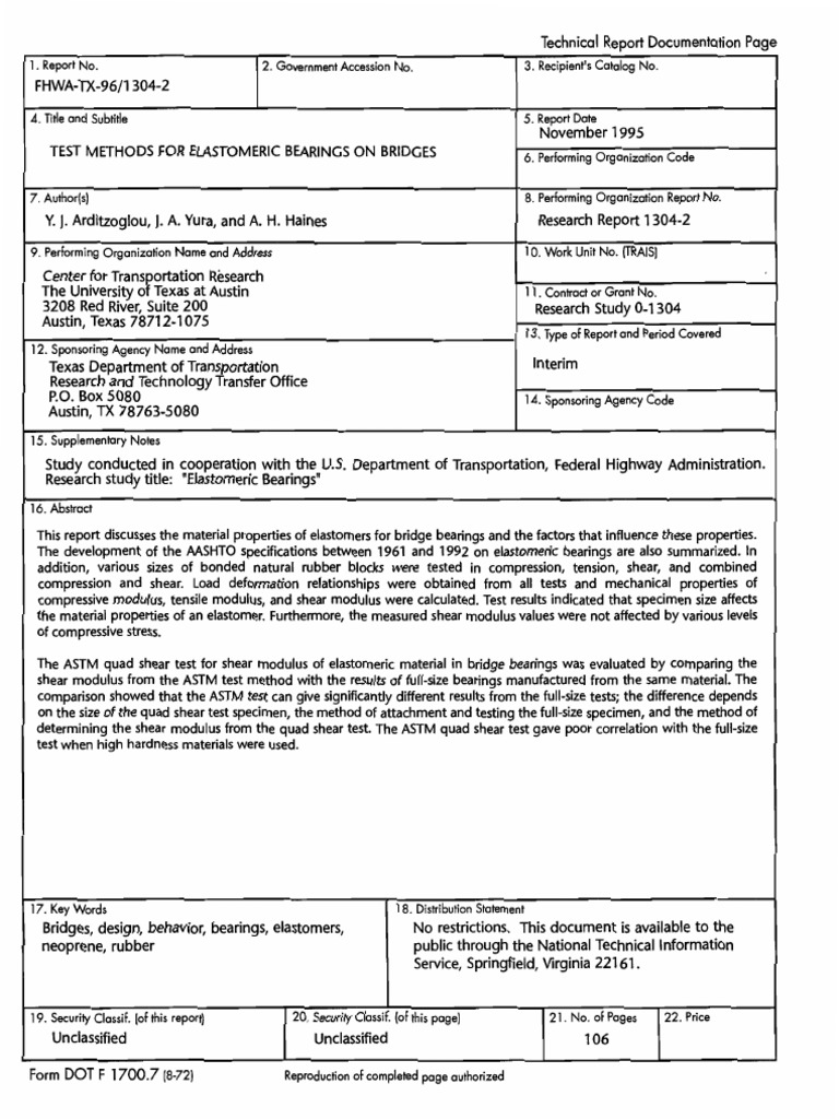1304 2 CTR PDF | PDF | Deformation (Engineering) | Cross Link