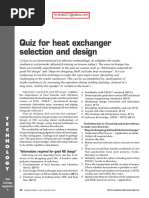 HTRI Heat Exchanger Design Overview | PDF | Heat Exchanger | Heat Transfer