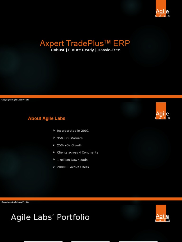 Axpert TradePlus ERP | PDF | Invoice | Server (Computing)