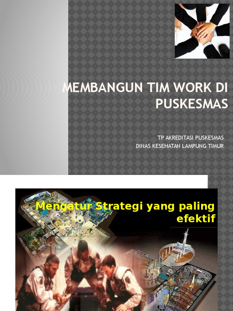 Membangun Tim Work Di Puskesmas | PDF